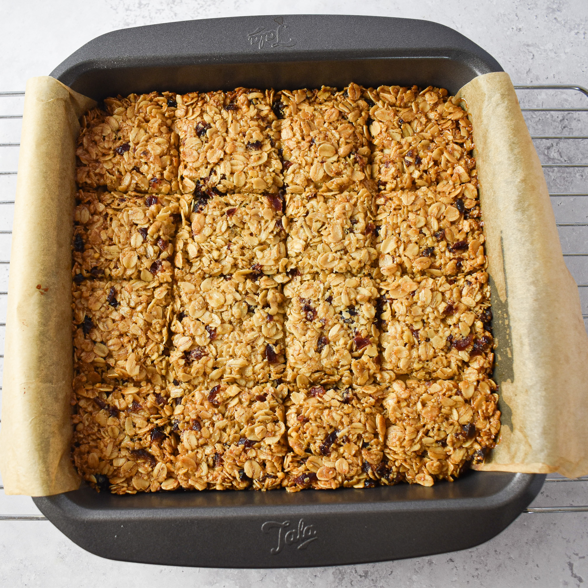 Fruit and Nut Oat Bars - Andrea's Dainty Kitchen