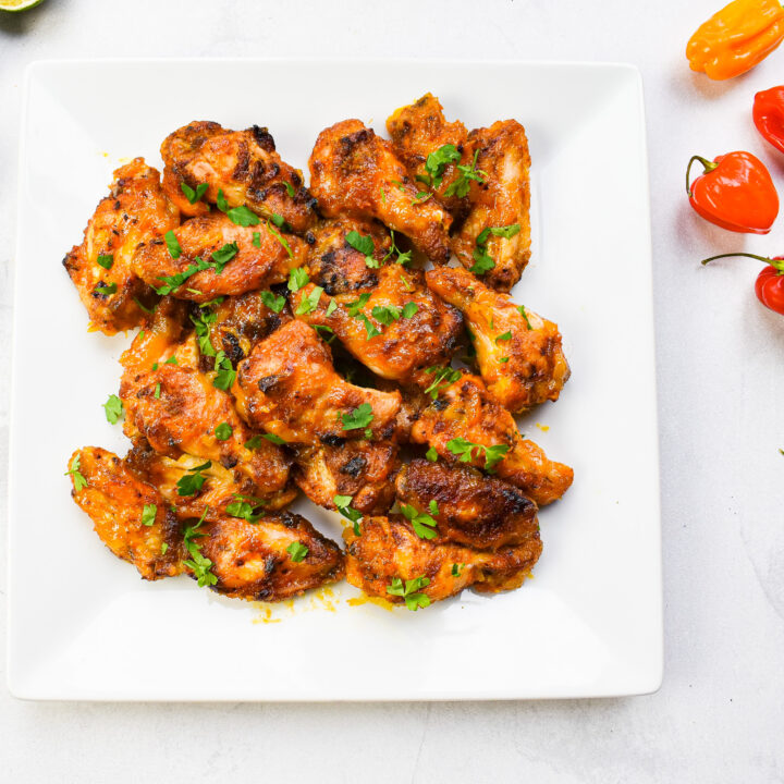 Mango Chilli Chicken Wings - Andrea's Dainty Kitchen