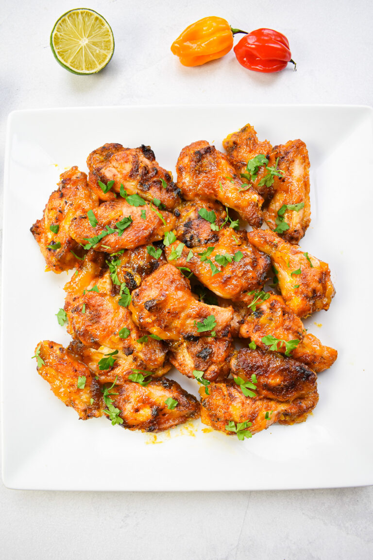 Mango Chilli Chicken Wings - Andrea's Dainty Kitchen